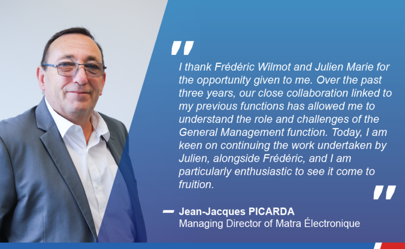 The appointment of Jean-Jacques Picarda - Matra Electronique