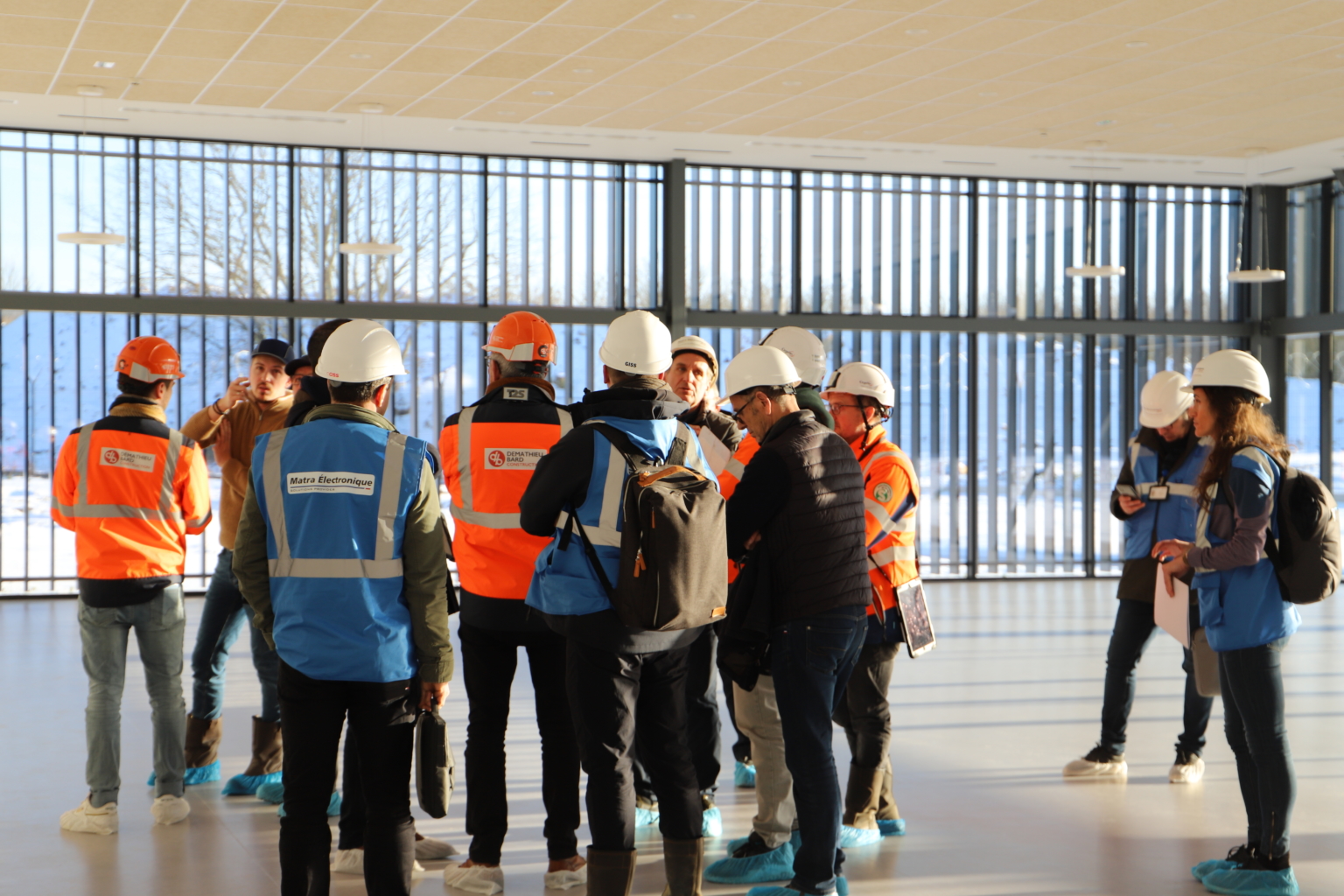 RÉCEPTION DE L'USINE DU FUTUR DE MATRA ÉLECTRONIQUE - Matra Electronique